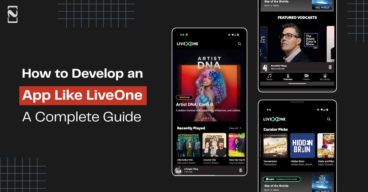 How to Develop an App Like LiveOne : Features and Cost